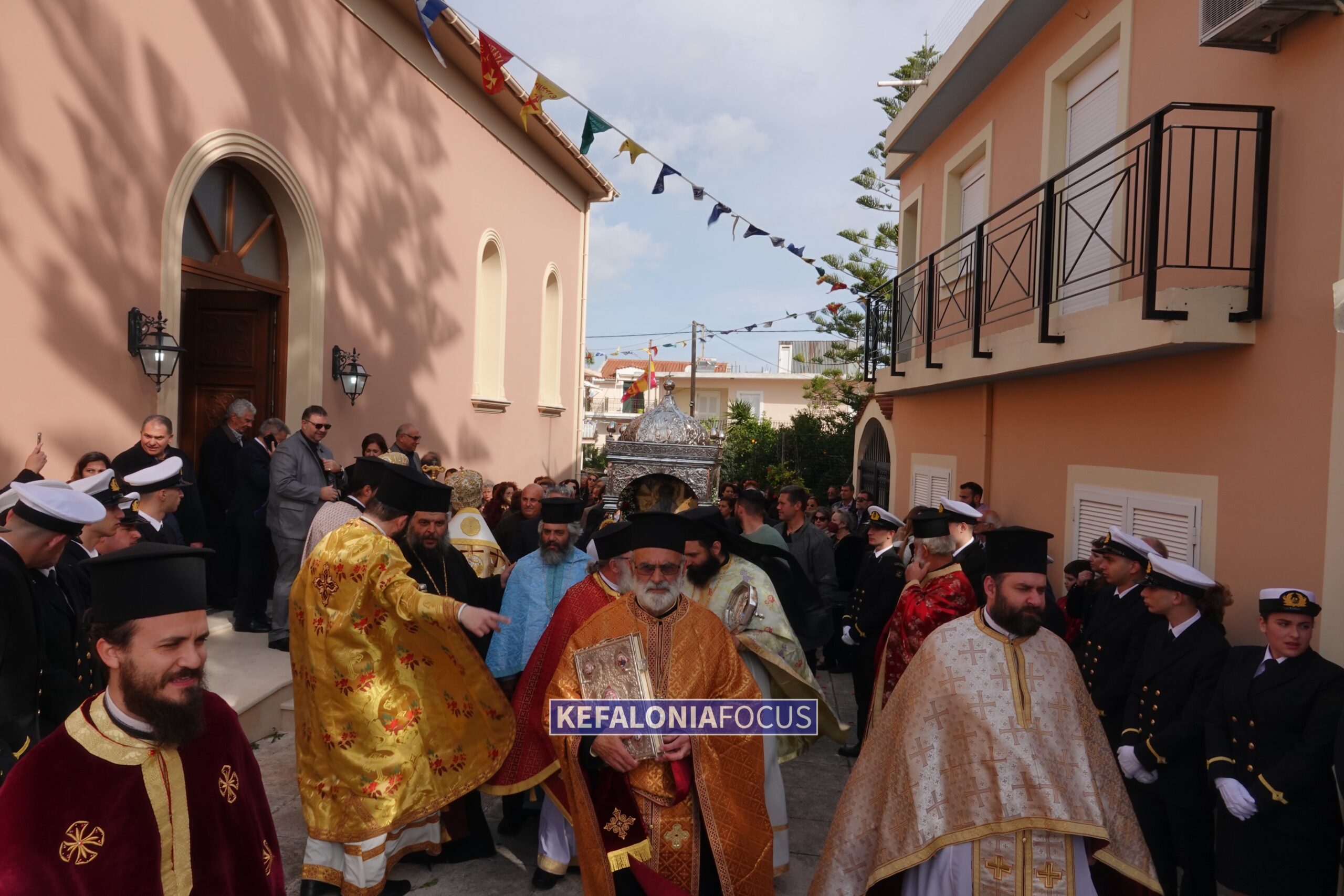 Ληξούρι-Με Λαμπρότητα ο εορτασμός του πολιούχου της πόλης Αγίου ...