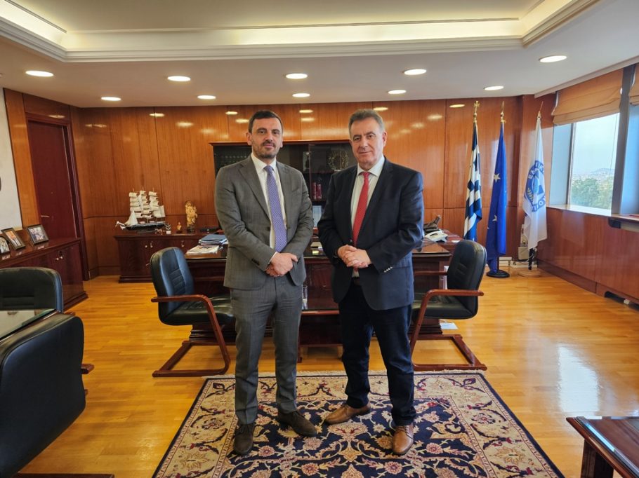 Συναντήσεις του Θανάση Καββαδά με τον Υφυπουργό Προστασίας του Πολίτη ...