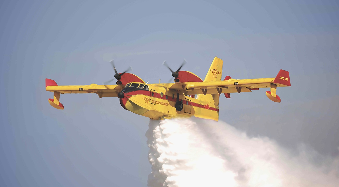 Μάχη για την ετοιμότητα των Canadair – Τι νέο φέρνουν τα DHC-515 ...