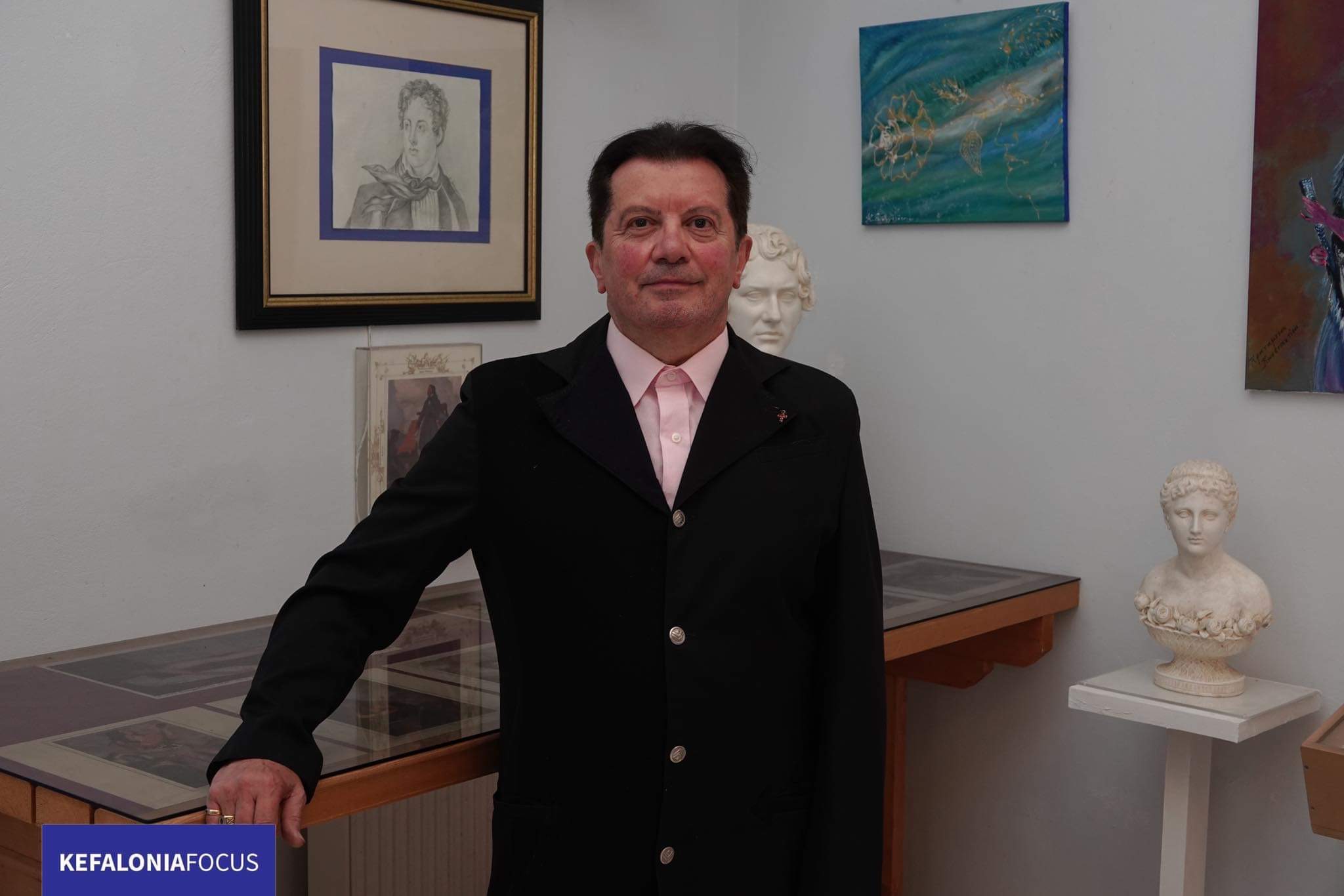 Τιμητική βράβευση στον διεθνούς φήμης Κεφαλλονίτη καλλιτέχνη Κώστα ...