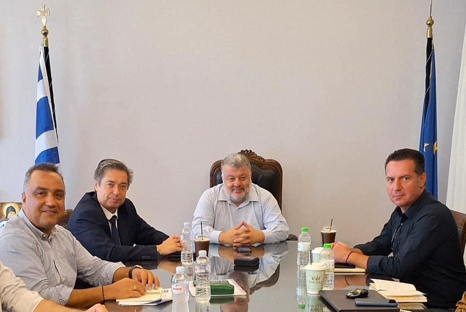 Συνάντηση εργασίας αντιπροσωπείας της ΠΕΔΙΝ στο Δημαρχείο Αργοστολίου ...