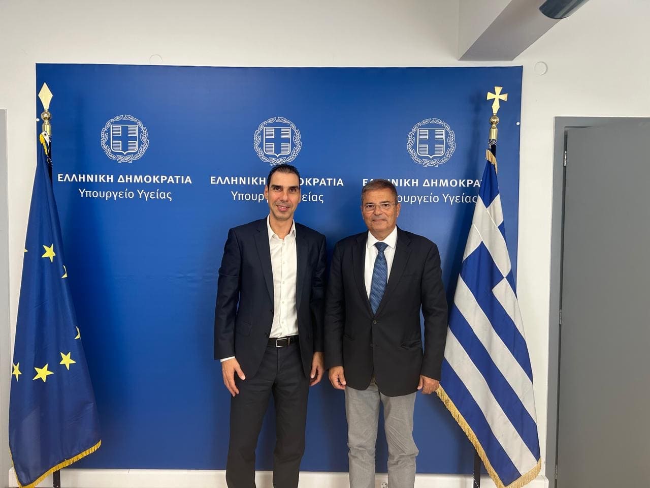 Παναγής Καππάτος : Συνάντηση με τον Υφυπουργό Υγείας κ. Μάριο ...