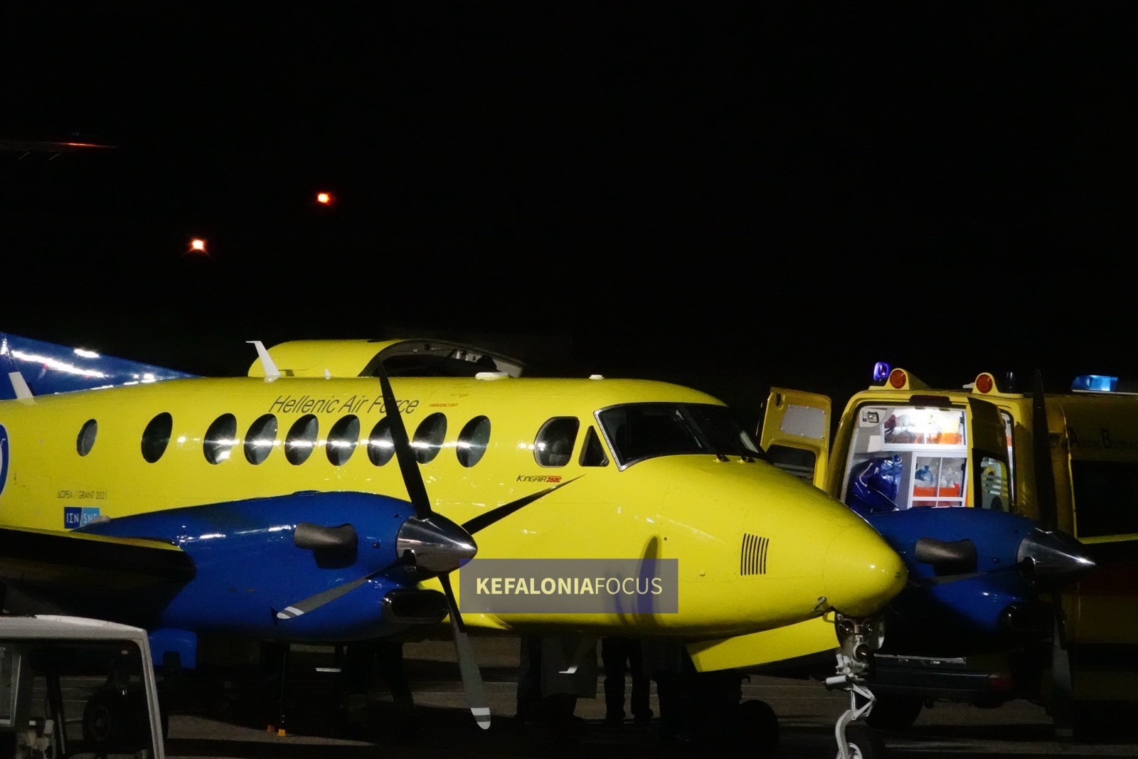 Κεφαλονιά:Αερογέφυρα ζωής του ΕΚΑΒ τα ξημερώματα για πρόωρο βρέφος που ...