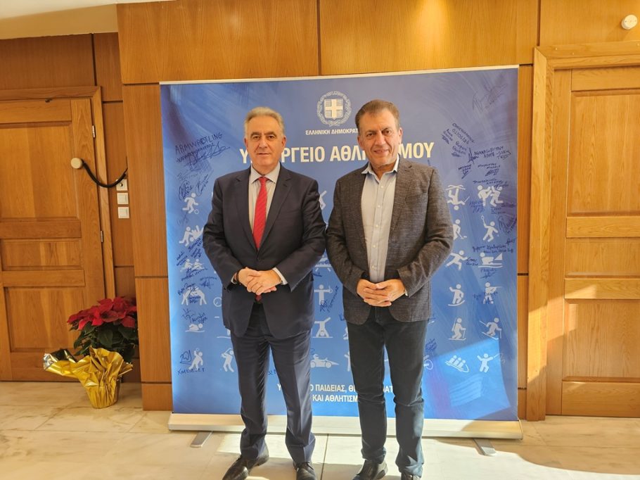 Θανάσης Καββαδάς: «Το Υπουργείο Αθλητισμού δεσμεύθηκε να χρηματοδοτήσει ...