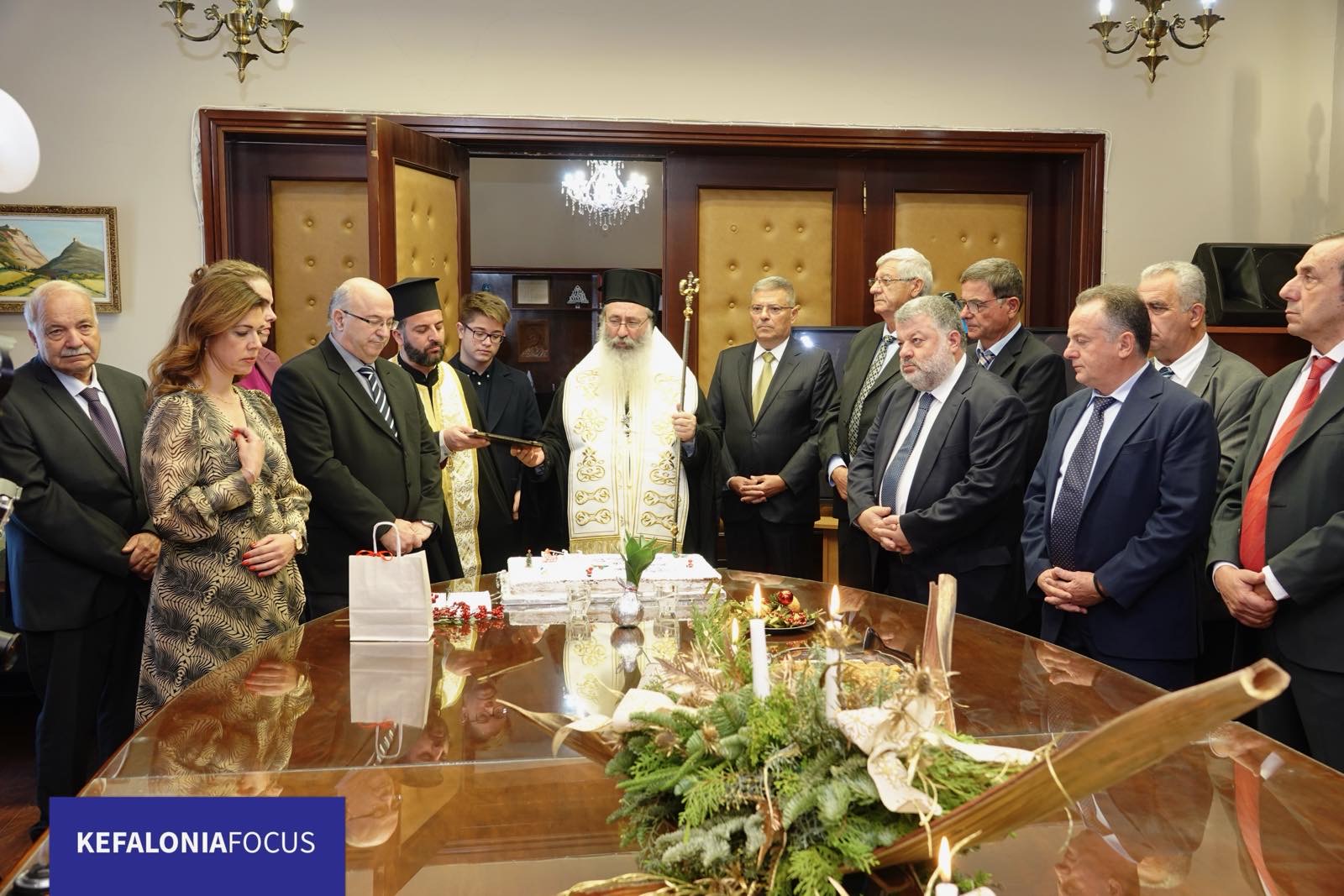 Η κοπή της Βασιλόπιτας στην Περιφέρεια στο πλαίσιο εκδηλώσεων της Π.Ε ...