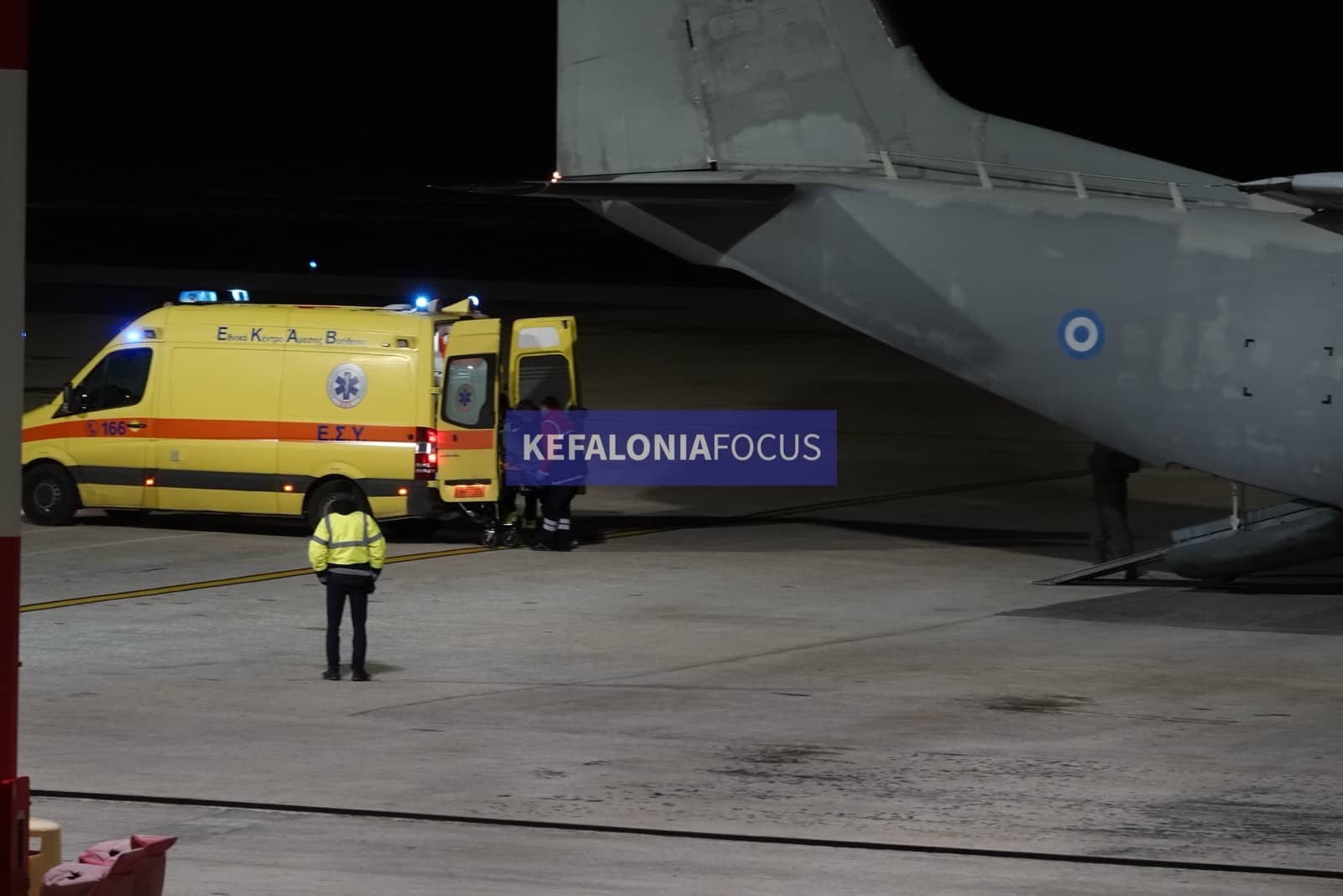 Πτήση ζωής από την Κεφαλονιά: Το C-27J Spartan μετέφερε εσπευσμένα ...
