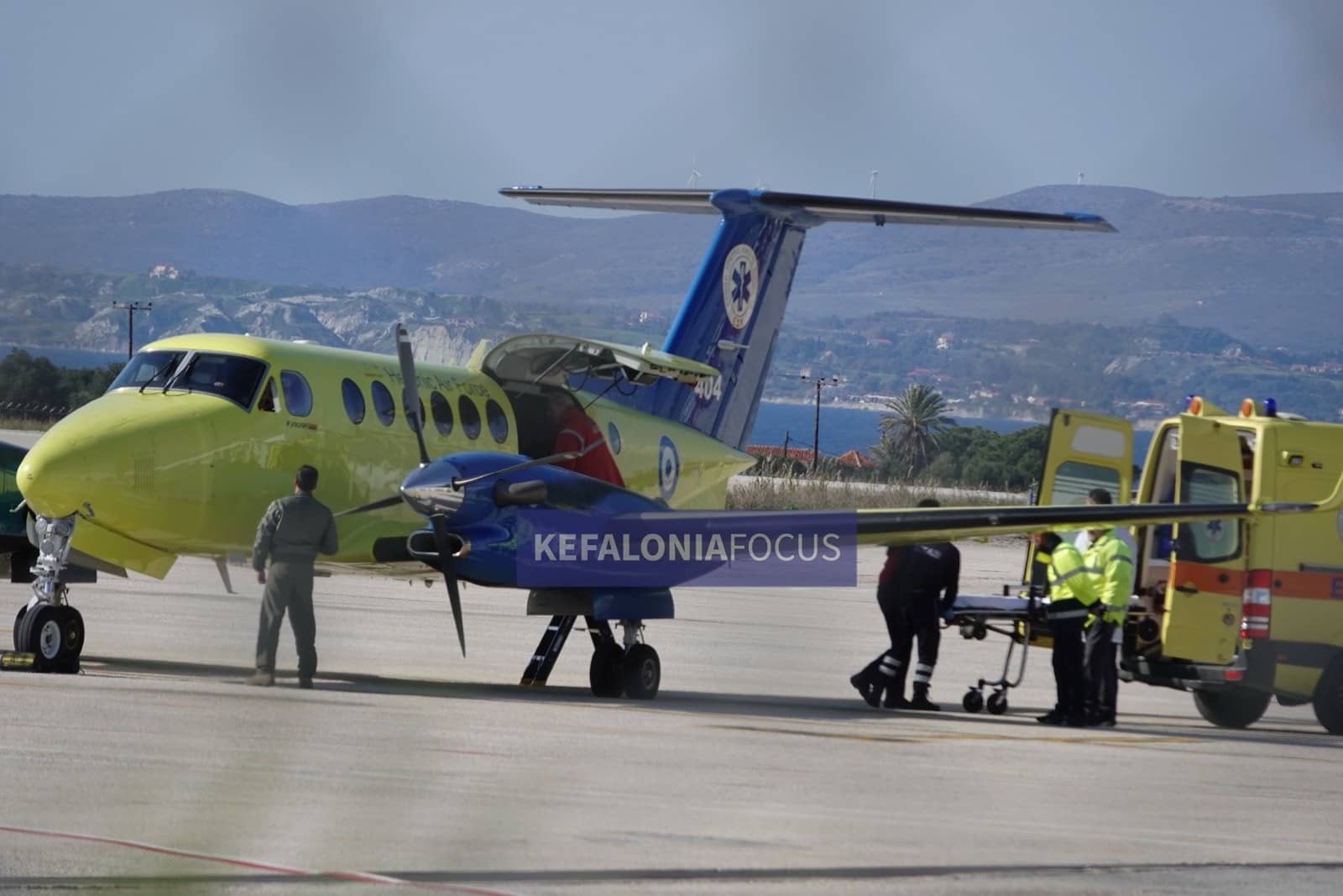 Κεφαλονιά:Αεροδιακομιδή 12χρονου κοριτσιού με μυοκαρδίτιδα για το Ρίο ...
