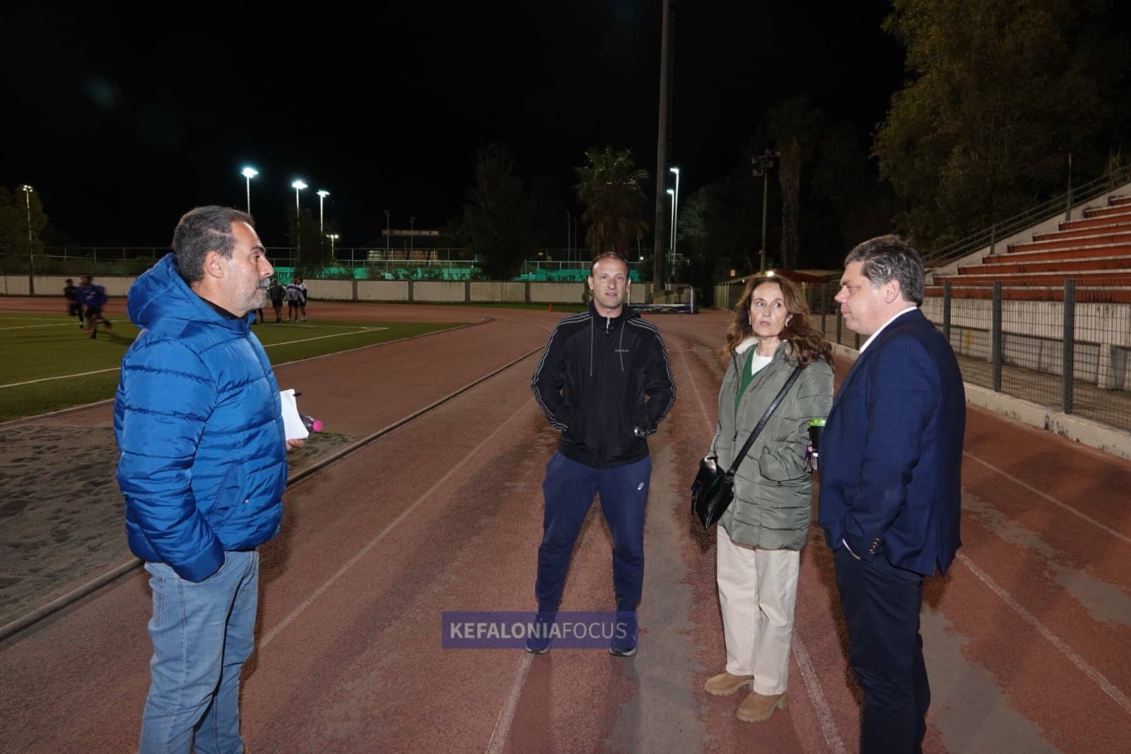 Συνάντηση Αλεξάνδρας Μπαλού με τον Αντιπρόεδρο της ΓΕΚ Νίκο Μεταξά για ...