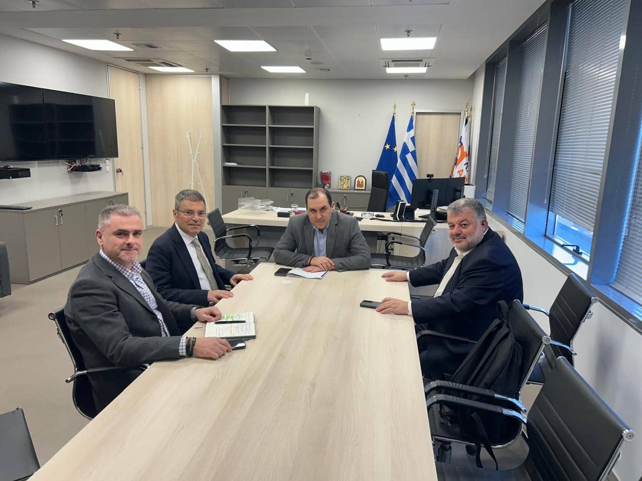Π. Καππάτος: Συνάντηση εργασίας με τον Υφυπουργό Κλιματικής Κρίσης για ...