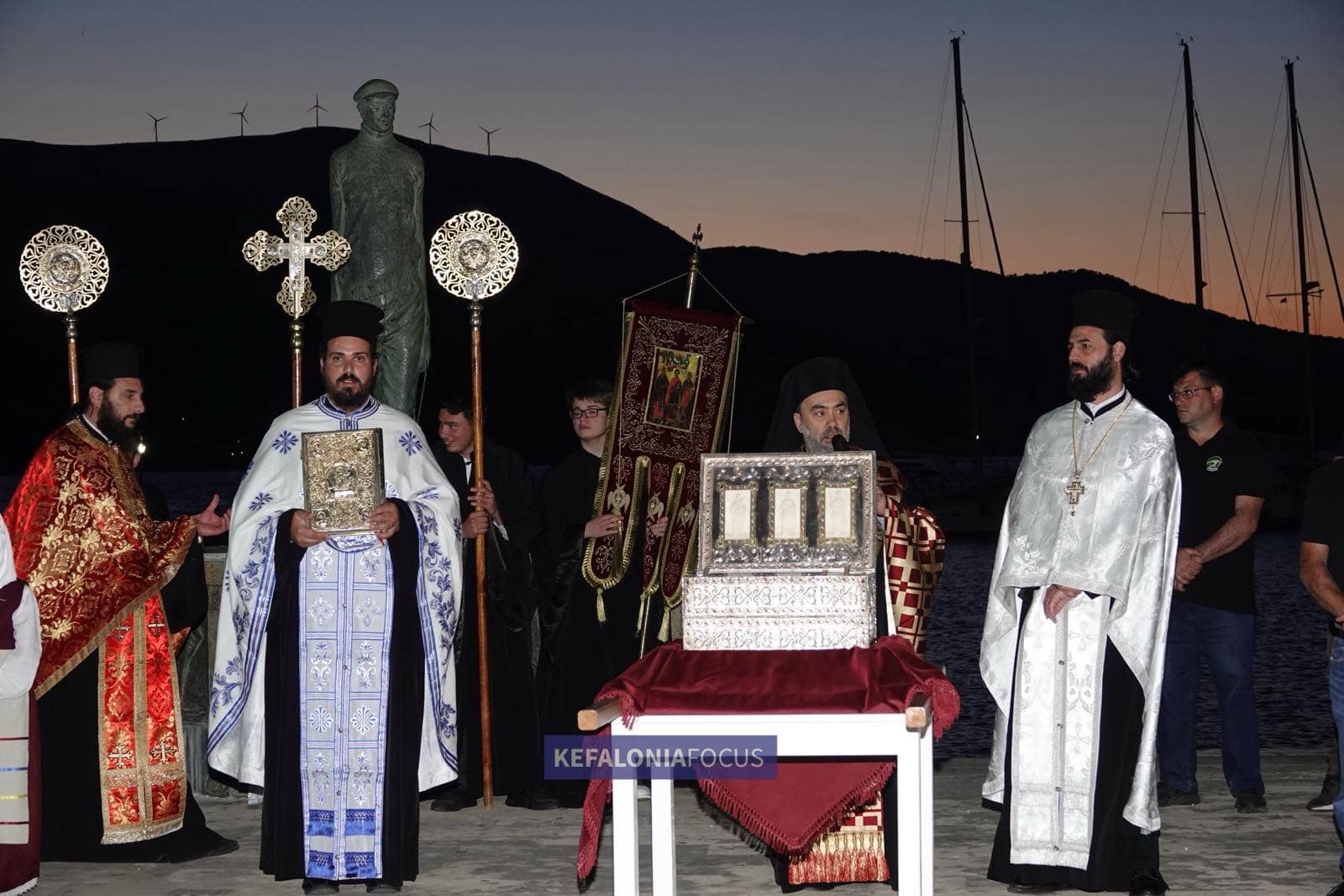 Με λαμπρότητα ξεκίνησε στη Σάμη ο εορτασμός της επανοκομιδής των Ιερών ...