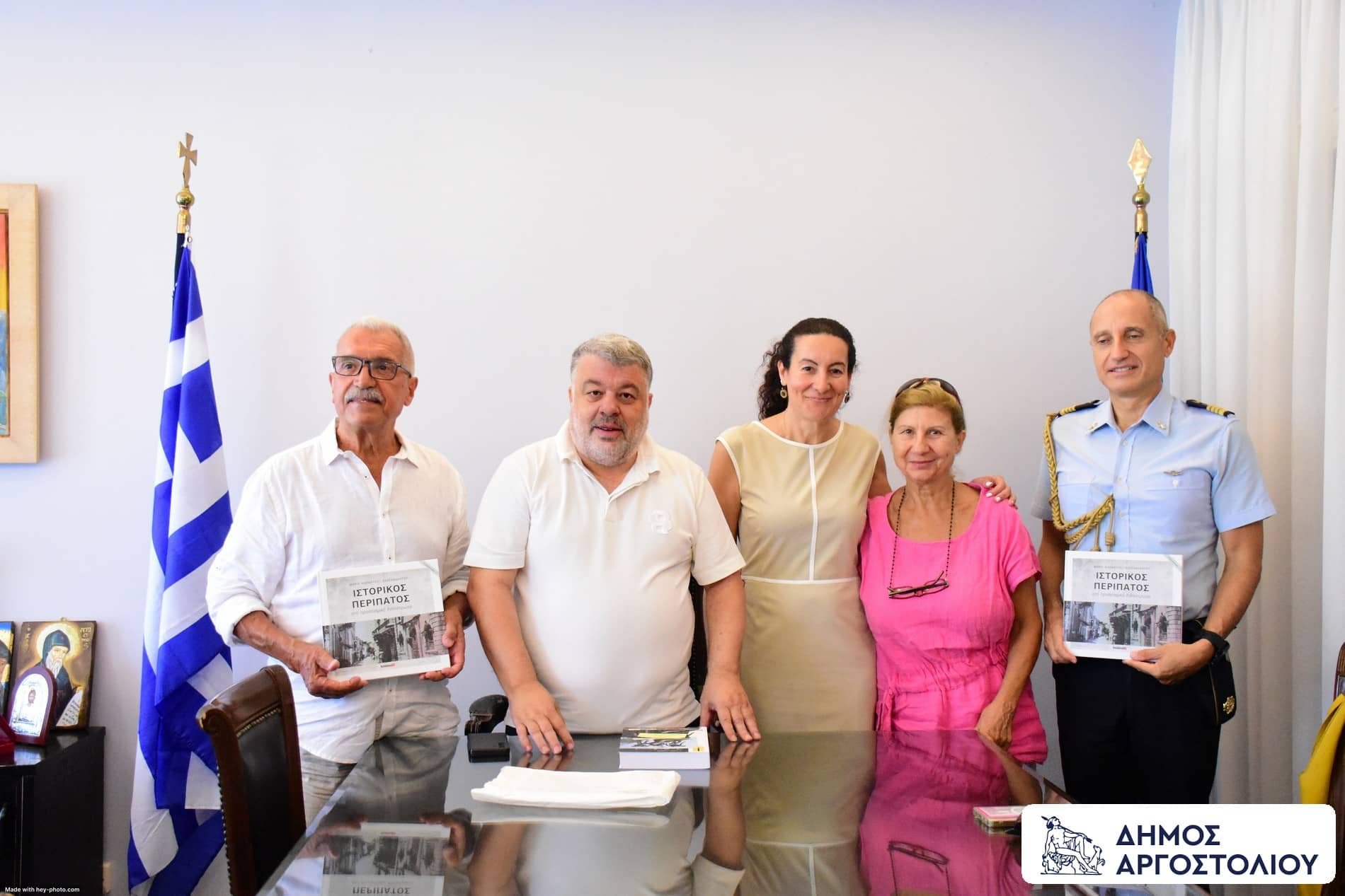 Επίσκεψη του Ακόλουθου Άμυνας της Ιταλικής Πρεσβείας και του Προέδρου ...