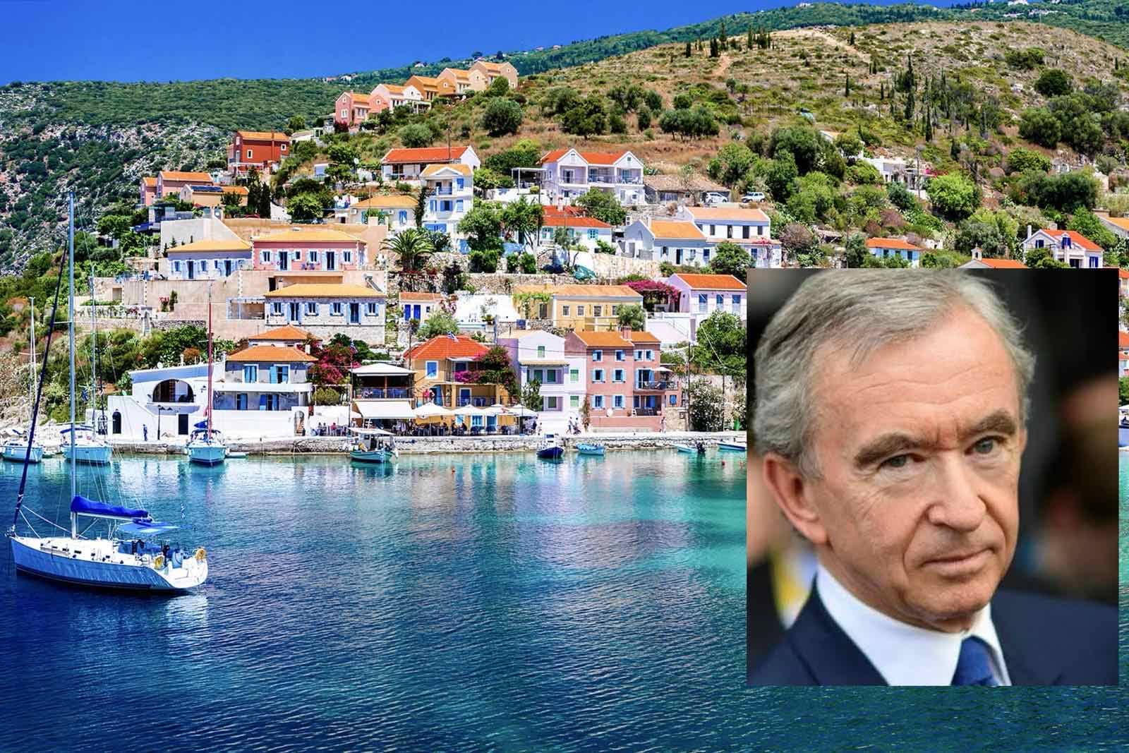 Ο Γάλλος δισεκατομμυριούχος Bernard Arnault της Louis Vuitton στην Άσσο ...