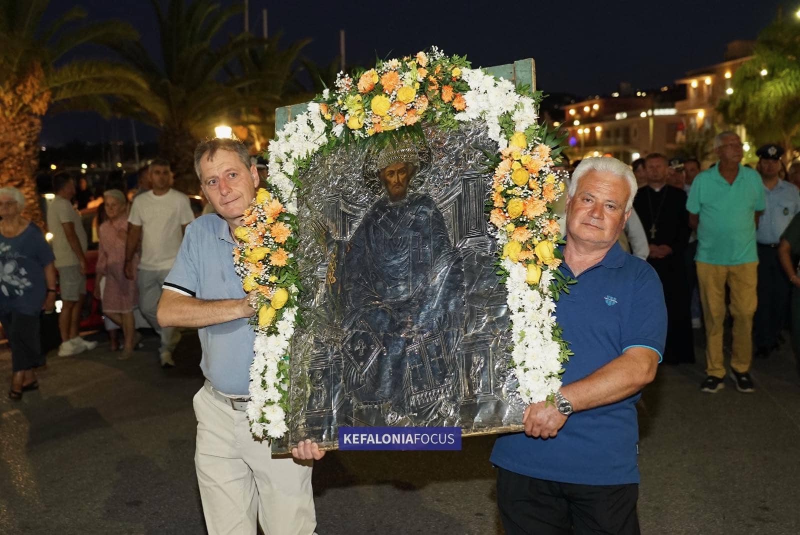 Κεφαλονιά: Η λιτανεία του Αγίου Σπυρίδωνα στο Αργοστόλι, για τα θύματα ...