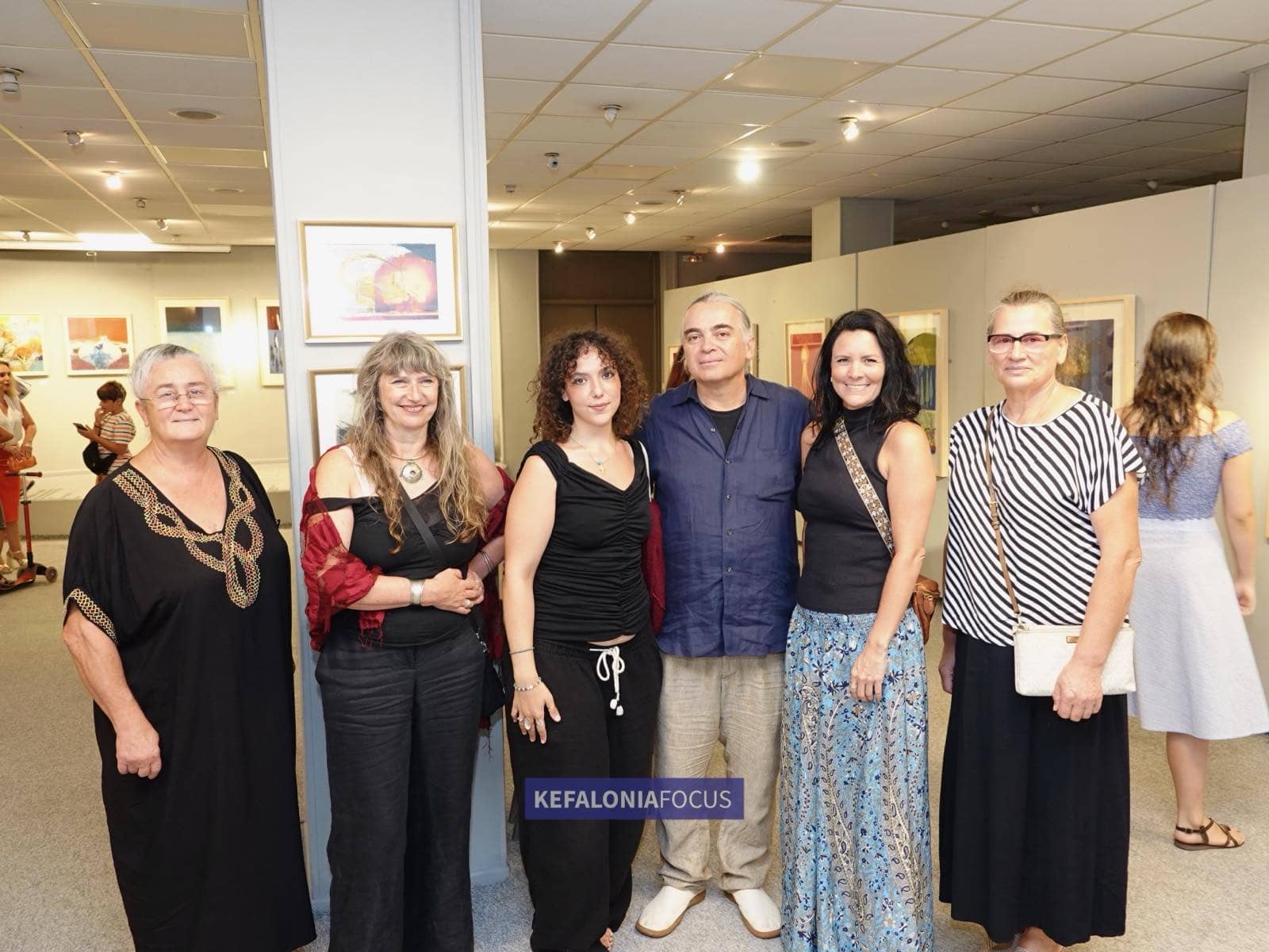 Εγκαινιάστηκε η Ατομική Έκθεση Ζωγραφικής-Χαρακτικής του Πάνου ...