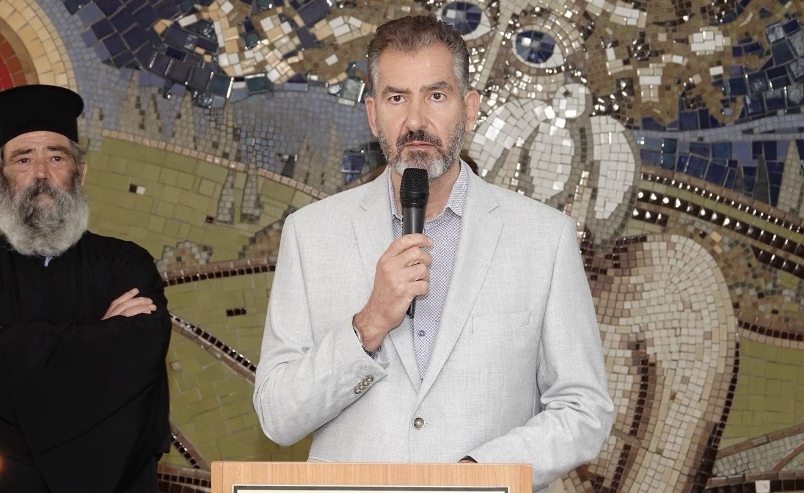Αγιασμός στη Σχολή Ανώτερης Επαγγελματικής Κατάρτισης του Γ.Ν ...