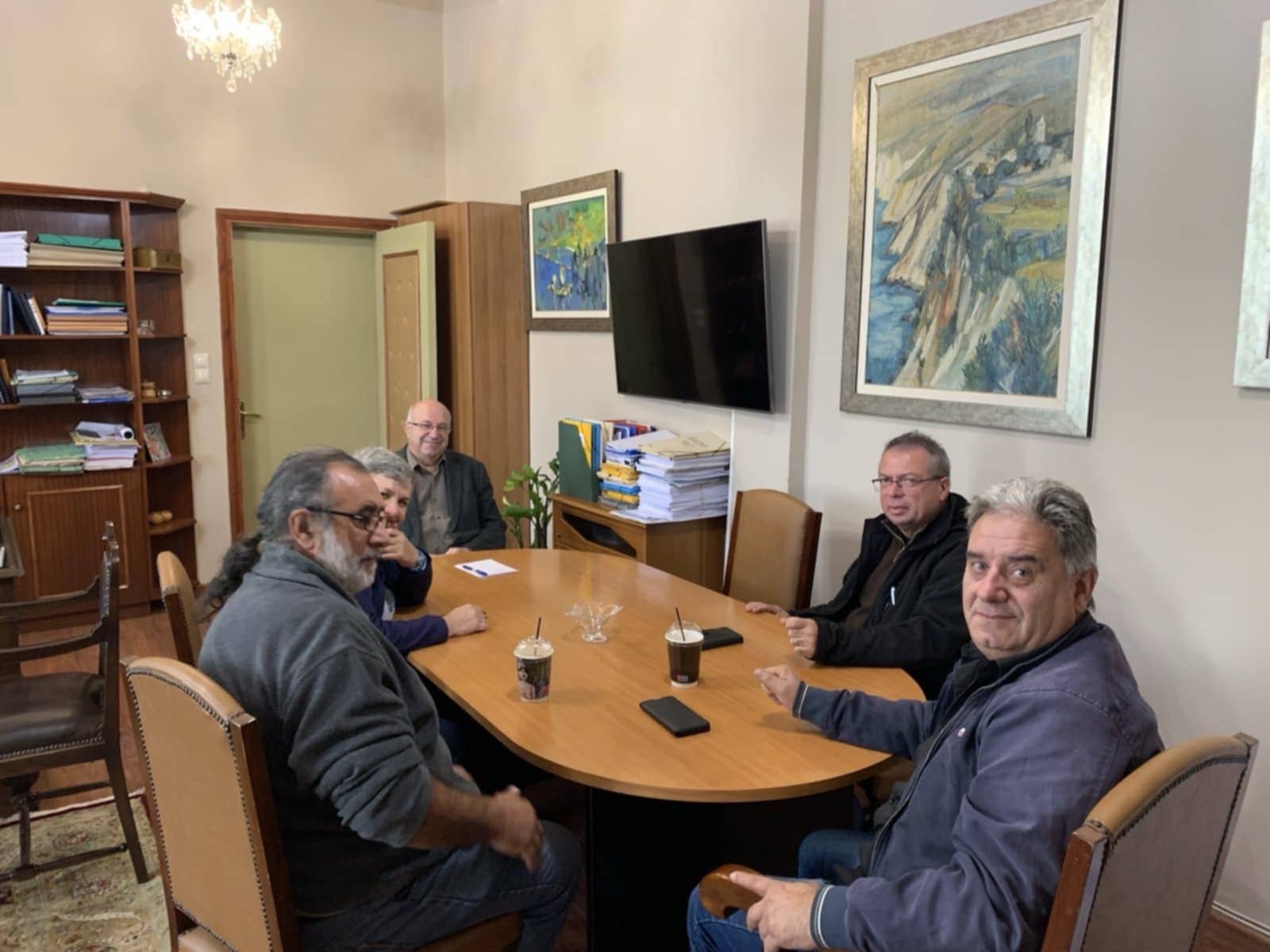 Συνάντηση του Εμπορικού Συλλόγου "ΚΡΑΝΗ"με τον Αντιπεριφερειάρχη ...