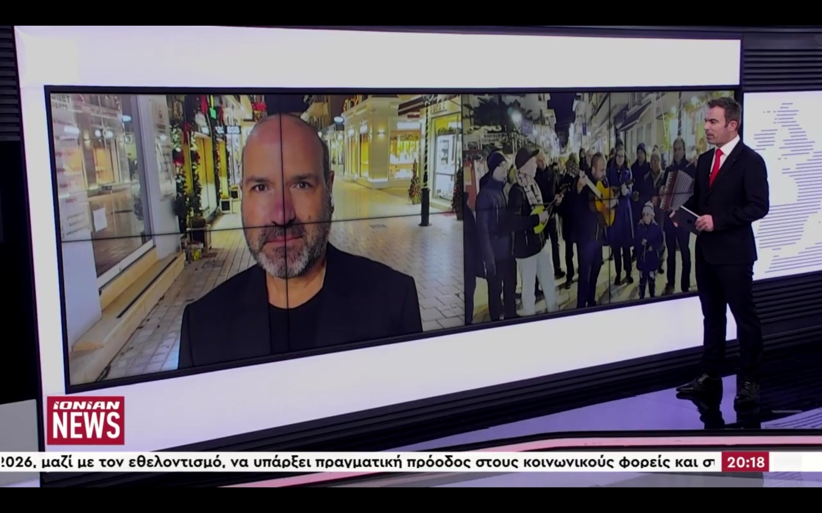 Παραμονή Πρωτοχρονιάς στο Αργοστόλι: Ζωντανά από το Λιθόστρωτο στο ...